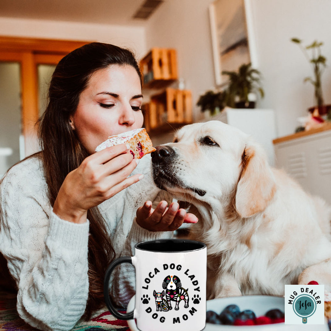 Loca Dog Lady – Mug Dealer Jefa